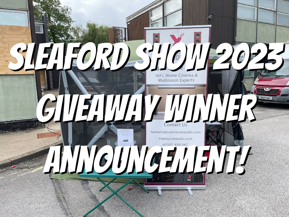 Sleaford Show 2023 Giveaway Winner Announcement | Expressive Audio